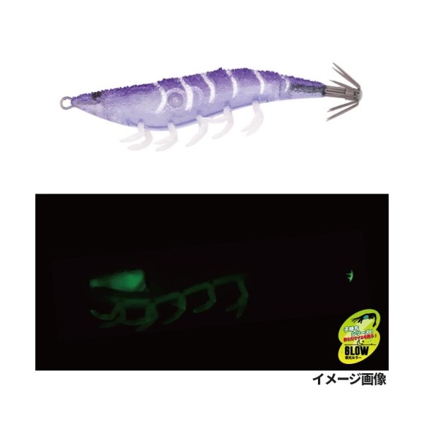 ※全長はフックを除くサイズですカラー： #K006 子持ちパープルエビ全長： 68mmサイズ： 68mm入数： 1個カンナ： カンナ(国産針) フッ素コーティング仕様釣り方、フィールド： 船釣り(イカ)JANコード：457147385386...