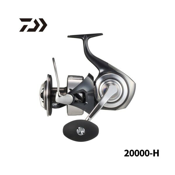 サイズ： 20000-Hソルト対応/淡水専用： ソルト対応ギヤ比： 5.5自重： 895gベアリング数(本体)： 9ベアリング数(ローラー部)： 1ドラグ力： 最大 30kg糸巻量1： PE(号-m)8-370、10-300巻上長： 138...