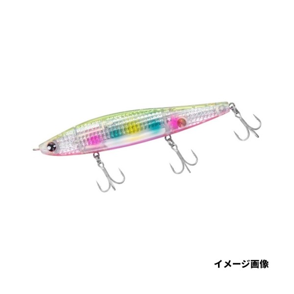 ※塗装の上塗りは、変質や不具合を起こす場合があります。あらかじめご了承ください。カラー： LI不夜城サイズ： 120S+R全長： 120mm自重： 31gタイプ： シンキングレンジ： (有効)約0.2－0.8mアクション： 不規則スラローム...