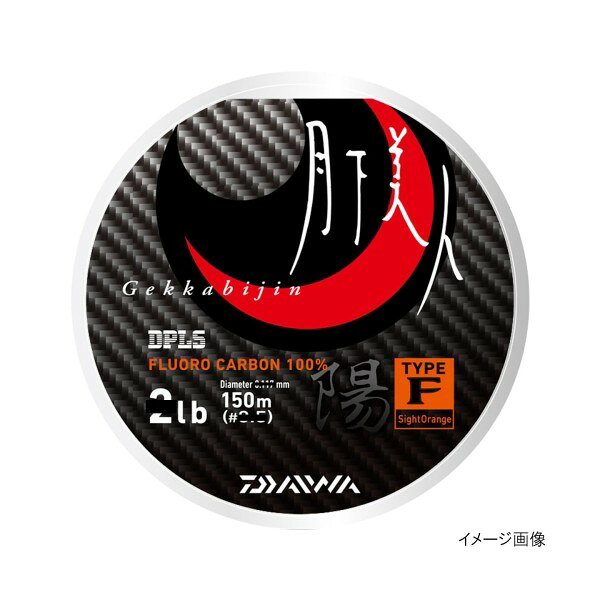 素材： フロロカーボン号： (参考)0.8号LB： 3lb糸巻量： 単品 150m連結(単品)： 単品巻き方： 平行巻DPLSJANコード：4550133040733メーカー名：ダイワ商品名：Daiwa 月下美人 TYPE-F 陽 150m...