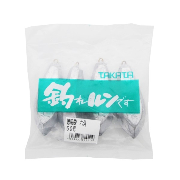 JANコード：4939827810119メーカー名：タカタ商品名：TAKATA 六角 60号 徳用袋※ 商品・パッケージは予告なく仕様変更する場合があります。※ 掲載画像はすべてイメージです。予告なく変更する場合があります。胴突釣りに最適な...
