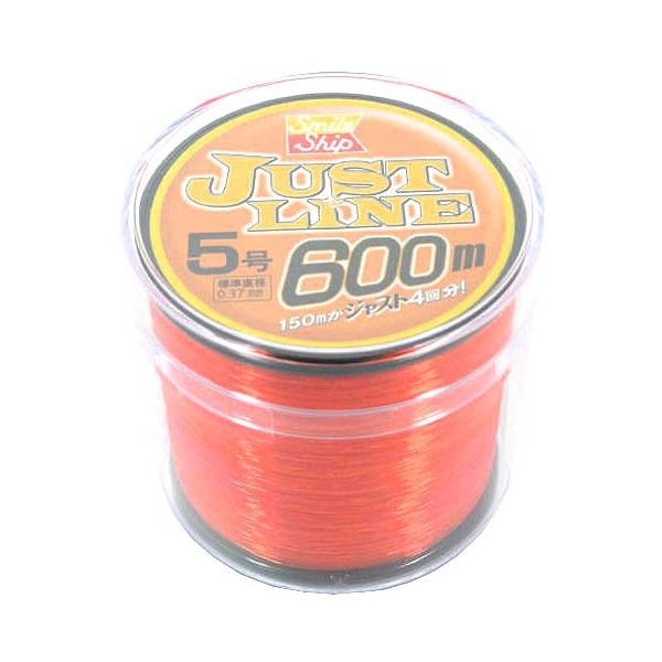 [環境美化協力商品]糸巻量： 600m連結(単品)： 単品その他特徴1： 素材 ナイロンJANコード：4996774387958メーカー名：タカミヤ商品名：TAKAMIYA ジャストライン 600m 5号 オレンジ SmileShip※ 商...