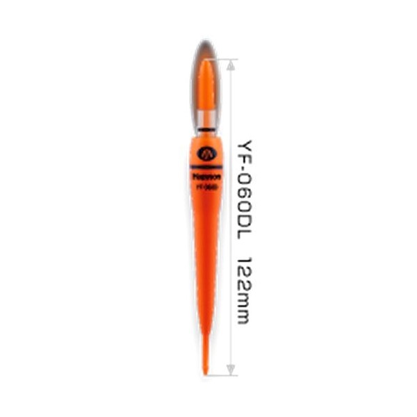 タイプ： リチウム棒ウキオモリ負荷： 小外径： 13mm全長： 122mm自重： 4.6g使用電池： リチウム電池BR435使用電池寿命： 連続約20時間発光部： φ3赤色高輝度LED視認距離： 約150m自立・非自立： 非自立釣り方、フィ...