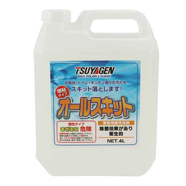 落ちない水周りの汚れをスキット落とします。シンク、浴槽、鏡、トイレ、陶器等の汚れに。■商品説明落ちない水周りの汚れをスキット落とします。シンク、浴槽、鏡、トイレ、陶器等の汚れに。シンク、浴槽、鏡、トイレ、陶器等の一般洗浄(アルカリ洗剤)では...
