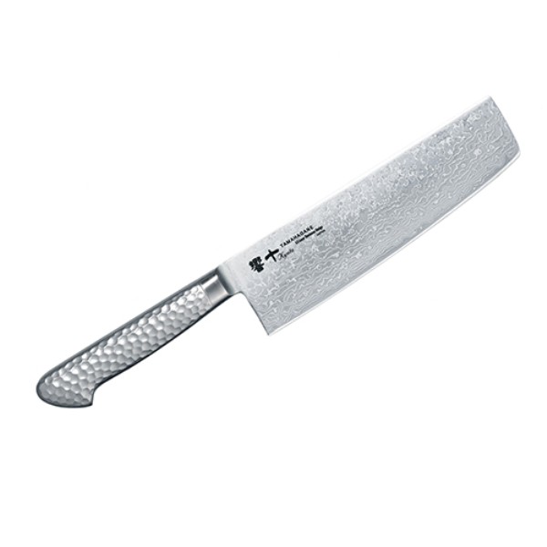 63層ダマスカス鋼の刃に、ステンレスモナカハンドルを備えたシリーズ。野菜の調理。■商品説明63層ダマスカス鋼の刃に、ステンレスモナカハンドルを備えたシリーズ。野菜の調理。何層にも重ね鍛造することによって、切れ味もよく、耐久性に優れ、錆びにく...