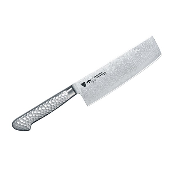 63層ダマスカス鋼の刃に、ステンレスモナカハンドルを備えたシリーズ。野菜の調理。■商品説明63層ダマスカス鋼の刃に、ステンレスモナカハンドルを備えたシリーズ。野菜の調理。何層にも重ね鍛造することによって、切れ味もよく、耐久性に優れ、錆びにく...