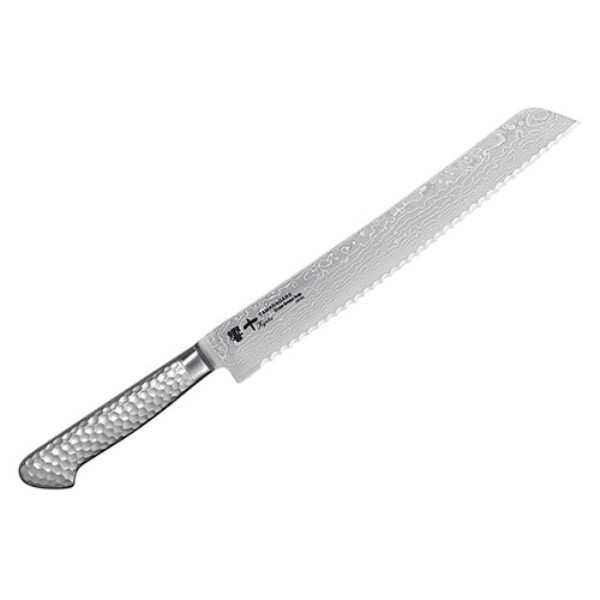 63層ダマスカス鋼の刃に、ステンレスモナカハンドルを備えたシリーズです。パンの調理。■商品説明63層ダマスカス鋼の刃に、ステンレスモナカハンドルを備えたシリーズです。パンの調理。何層にも重ね鍛造することによって、切れ味もよく、耐久性に優れ、...