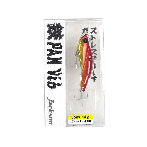 タイプシンキングカラー： SGR アカキンサイズ： 14g全長： 55mm自重： 14gタイプ： バイブレーションフック： 有(#12)釣り方、フィールド： ソルトルアー(ショア)代表対象魚： スズキ(シーバス・鱸)代表対象魚(詳細)： 青...