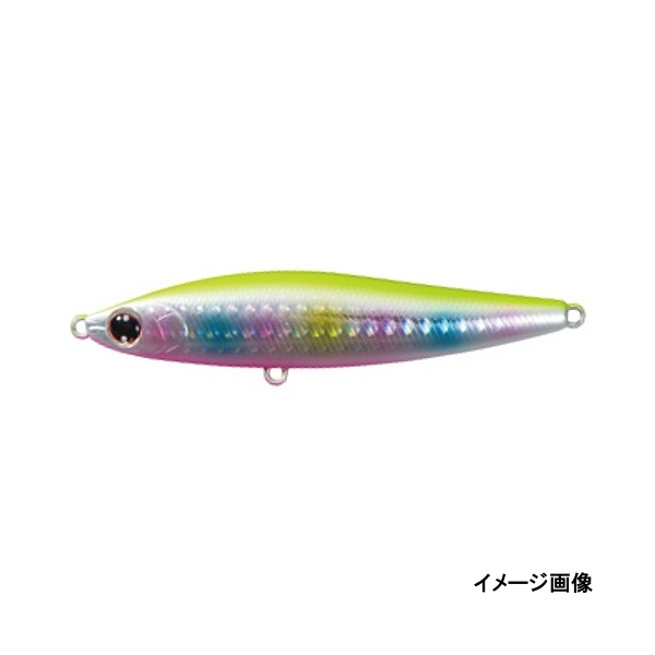 小沼正弥監修モデル。デイ&ナイト、いつでもどこでもピンチな時にもスイッチヒッター。浮き上がりが早く、河川やサーフ、磯、干潟などのシャローエリアや水面直下を簡単に攻略できるデイ&ナイト対応シンキングペンシル。しかもジグ並に飛距離が出るので、ミ...
