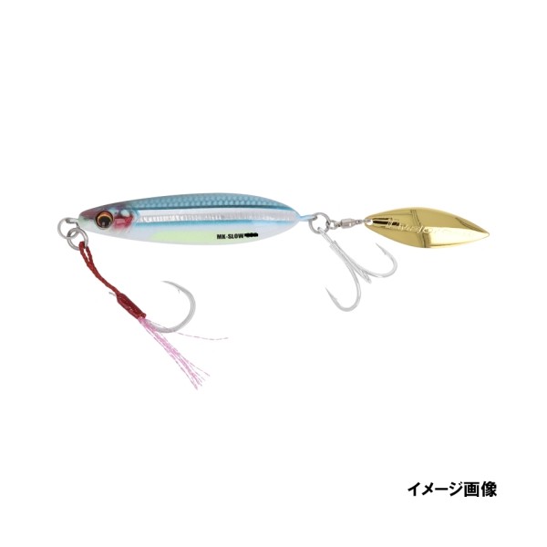 ショアジグからSLJまで「巻くだけジグ」登場!ショアジグからSLJまで「巻くだけジグ」登場!コンパクトシェイプ採用。食い渋り無し!!カラー： #87 ライブ 腹グローキビナゴサイズ： 30g全長： 55mm自重： 30gフック： 有ブレード...