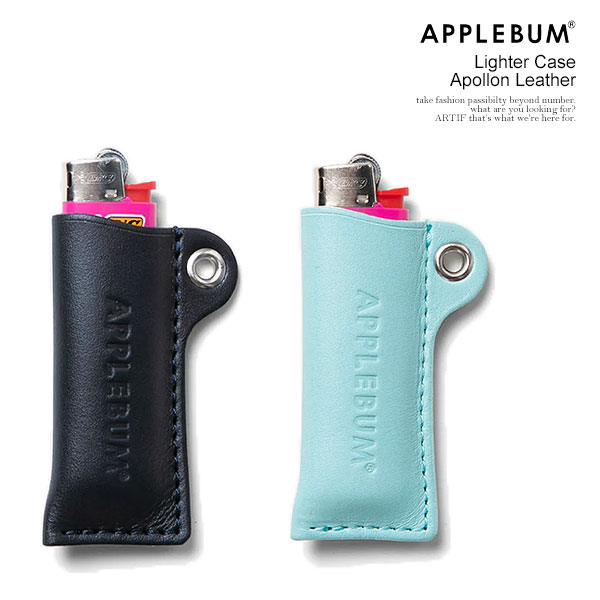 　商品説明 APPLEBUM アップルバム ●商品説明 上質なレザーを使用した、シンプルかつ機能的なライターケース。 ※スリムライター (高さ7.5cm、幅2.1cm、厚み 1.1cm)適応サイズ。 滑らかな質感とほどよい厚みが手に馴染み、...