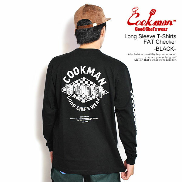 　商品説明 COOKMAN クックマン ●商品説明 程よい肉厚のボディに、Cookmanらしいオリジナルデザインを バックプリントに施したTシャツ。 エプロンを付けた時でも、後ろ姿をおしゃれに見せてくれます。 1952年にロサンゼルスで最初...