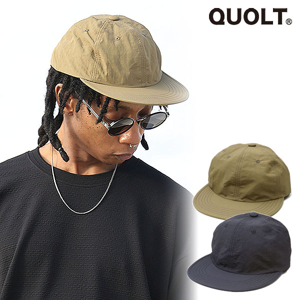 　商品説明 QUOLT クオルト 柔らかな高密度グログラン生地を使用し、 撥水性をもたせた6パネルキャップ。 内側のすべり生地に肌触りのよい吸水速乾性に優れた 高機能生地を使用し、調節テープ部に リフレクタープリントを施しています。 街中〜...
