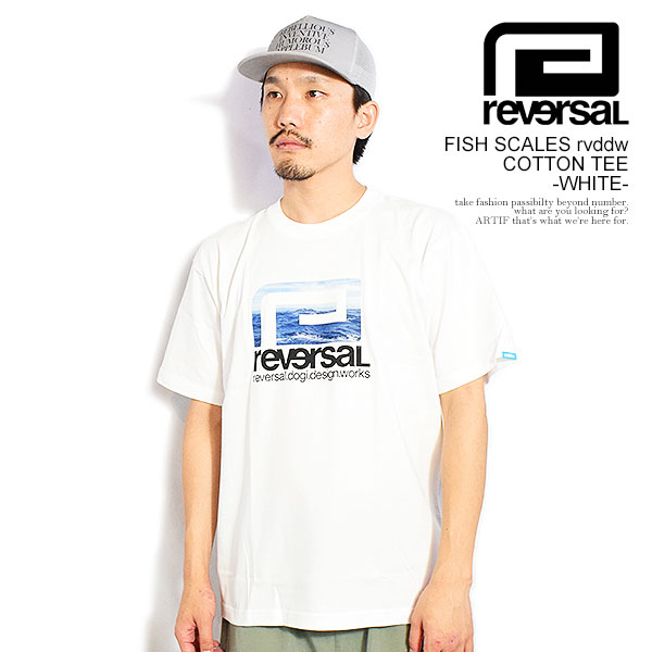 　商品説明 reversal(リバーサル) ●商品説明 reversal定番の「BIG MARK」を大海原にそびえる 島の灯台の写真で表現しました。 背中のrvddwは、淡水・海水問わず魚の模様となっています。 どの魚か、ぜひ当ててみてくだ...