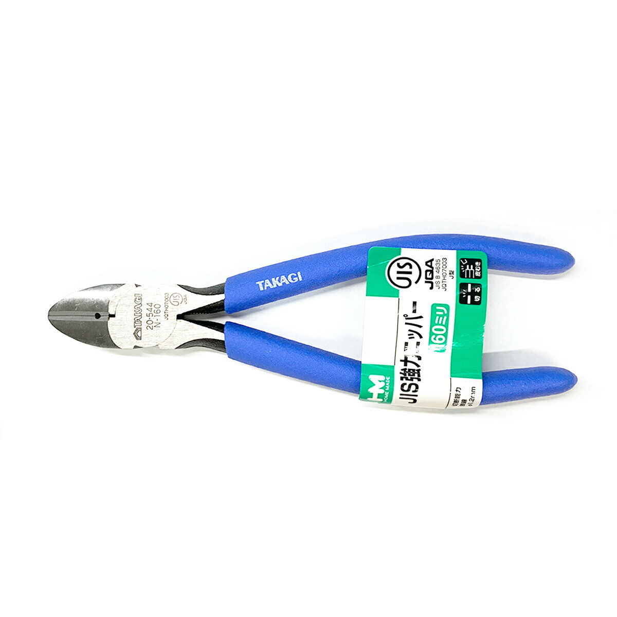 切断能力：鉄線/1.2mm 材質：刃物鋼S-58C 脱皮穴：径1.2mm以内ケーブル対応