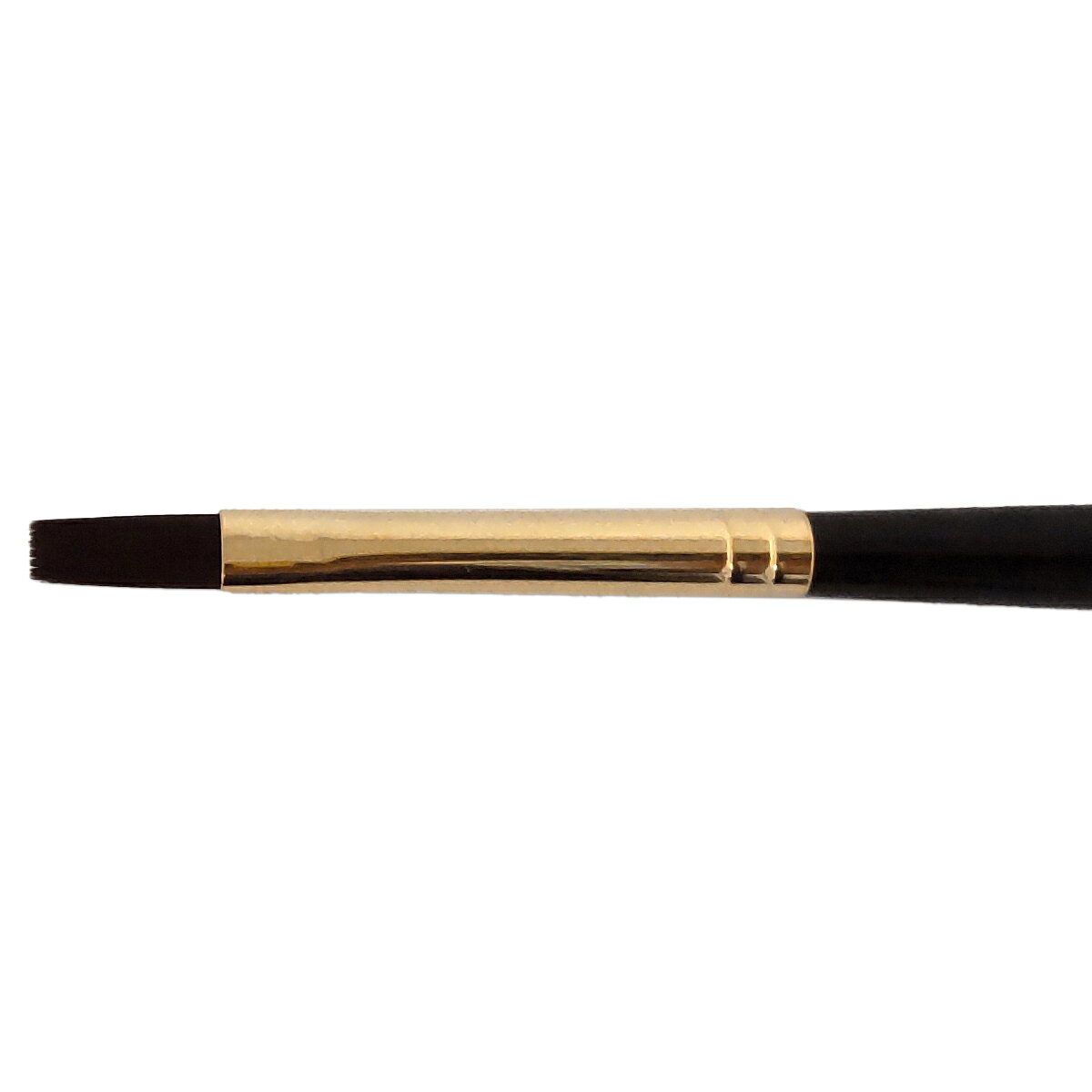 ハードナイロン毛 穂丈10.5mm・幅5.8mm 全長297mm 軸の材質：白樺材 油絵用に開発された超ハードタイプのナイロン筆です。 腰の強さ、耐久性に優れています。 国産のノーブランド優良品です。