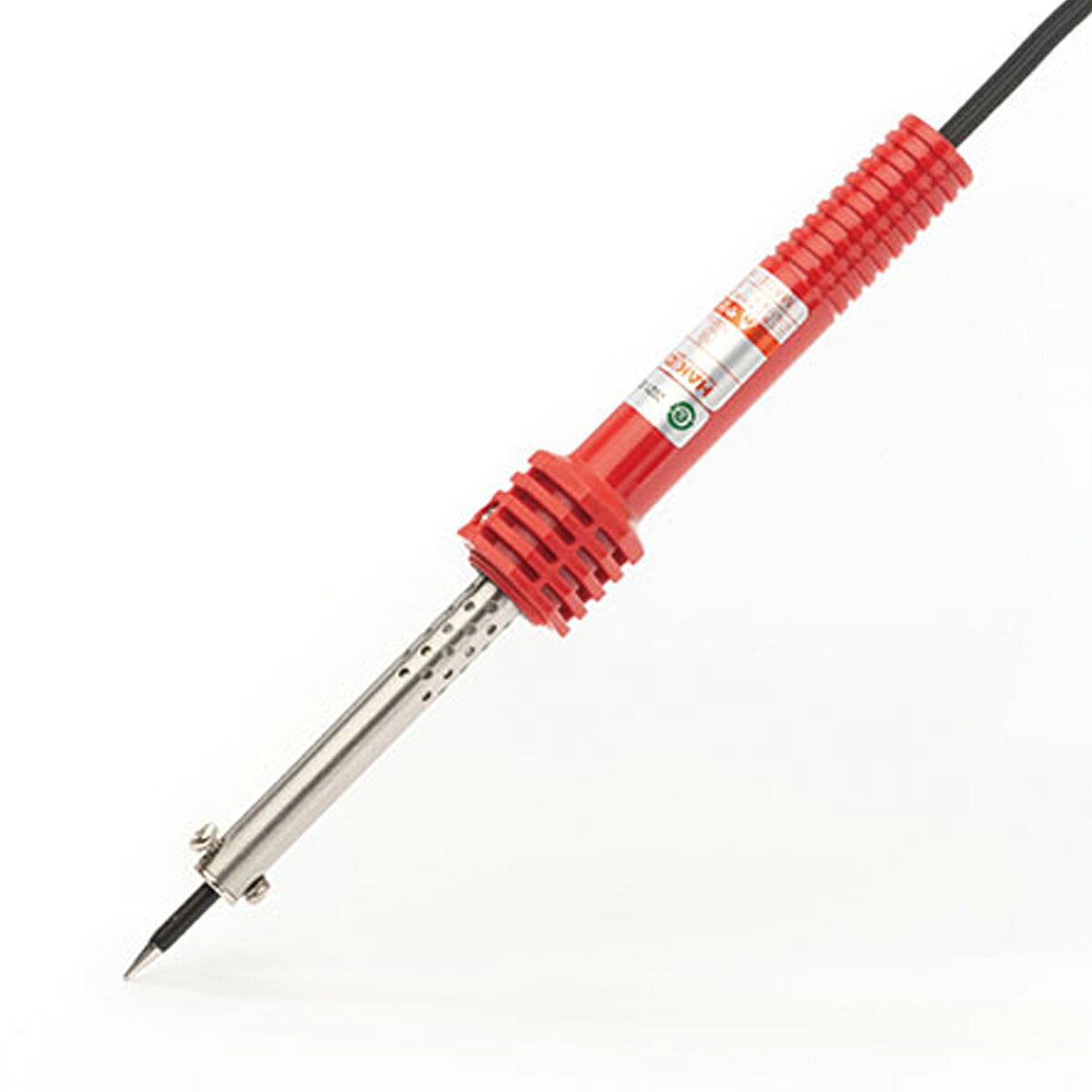 消費電力：40W 電源：AC100V 50/60Hz ヒーター：ニクロムヒーター 付属こて先：直径4×70mm(品番 502-T) プラグ形状：平型プラグ サイズ：全長207mm ※コードを除く 質量：65g ※コードを除く 品番：502 ...