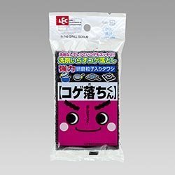 ・洗剤いらず！コゲ落とし用タワシ。・強力な研磨粒子が水だけで汚れを掻き落とします。材質：ナイロン不織布内容量：1個使用上の注意：本品はコゲ取り専用のタワシです、本来の用途以外に使用しないでください。