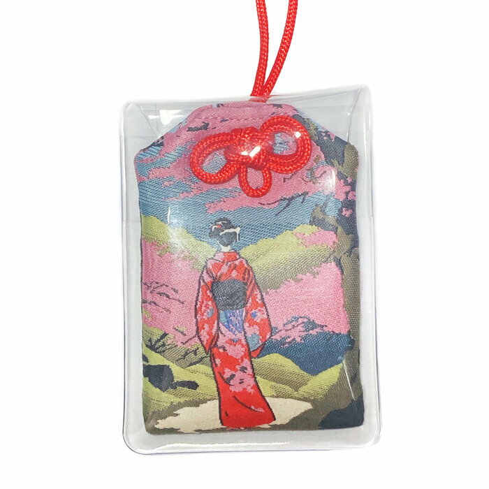 桜をテーマにした和風デザインのお守りです。本格的な織生地を使用し、しっかりとした作りになっています。お守りは透明な専用ケースに入っており、汚れを防ぐことができます。中には自由に好きなものを入れられるため、あなただけの特別なお守りを作ることが...