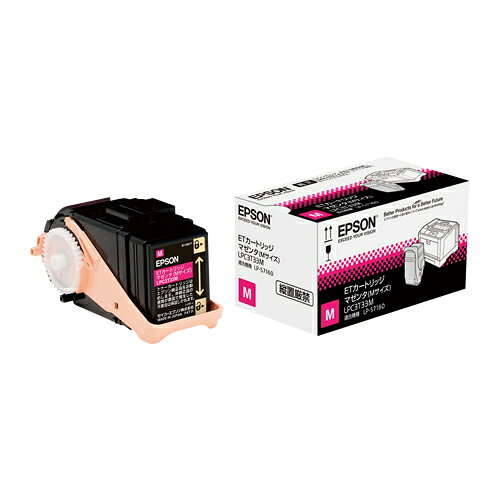 商品名 LPC3T33M ETカートリッジ マゼンタ 種別 純正品 対応機種 LP-S7160 LP-S7160Z LP-S716C8 LP-S71C7 印字枚数 A4/5% 約5,300枚▼ 関 連 商 品 ▼ LPC3T33K LPC3...