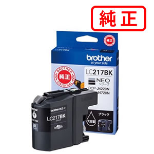 ● 商品の詳細 ブラザー　LC217BK　ブラック　大容量タイプ　純正インクカートリッジ ※価格はインク3個の価格となります ● 対応機種一覧 DCP-J4225N　DCP-J4220N　MFC-J4725N　MFC-J4720N DCPJ...