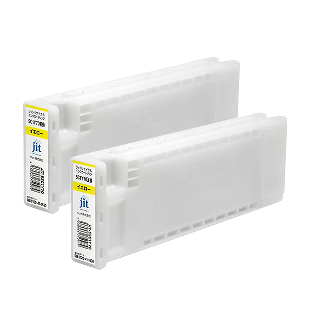 ● 商品の詳細EPSON/エプソン SC1Y70対応 ジット リサイクルインク イエロー 2本セット ● 配送方法・送料・お支払方法・配送方法　宅配便 ・送料　　　　無料 ※沖縄・離島・一部地域 お届け不可 ※代金引換はご利用になれませんの...