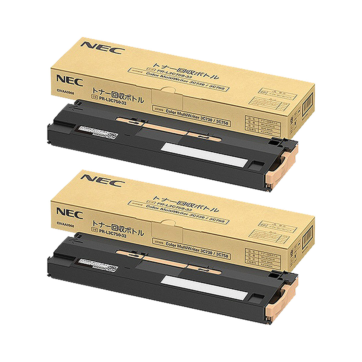 商品名 PR-L3C750-33 トナー回収ボトル 種別 純正品 対応機種 Color MultiWriter 3C750 3C730 カラーマルチライター 3C750 3C730 PR-L3C750 PR-L3C730 印字枚数 A4/5...