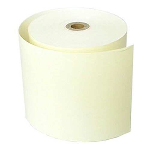 用紙種別カラーサーマルロール紙 クリーム イエロー 黄色 入り数10個 サイズ紙幅：60mm 外径：60mm 内径：12mm 60mm×60mm×12mm 60*60*12 ●サイズが合えばあらゆる機種で使用できます。●紙幅は、通常表示の±...