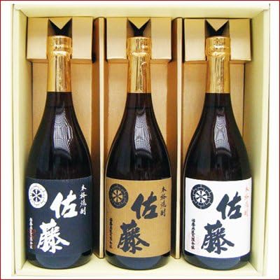 佐藤 黒・白・麦 焼酎セット/焼酎飲み比べセット 720ml×3本/佐藤酒造佐藤 黒・白・麦 焼酎セット/焼酎飲み比べセット 720ml×3本/佐藤酒造