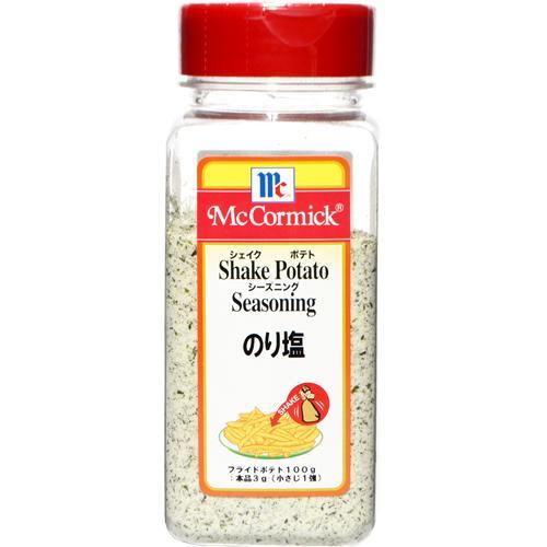 【商品説明】 青のりとあおさの香りに、旨みのある塩味が効いた馴染み深い味わいのポテトシーズニングです。 【使用方法】 フライドポテト1人前（100g）に対し、3g（小さじ1強）を目安にまんべんなく振りかけてお召しあがりください。下味を付けず...