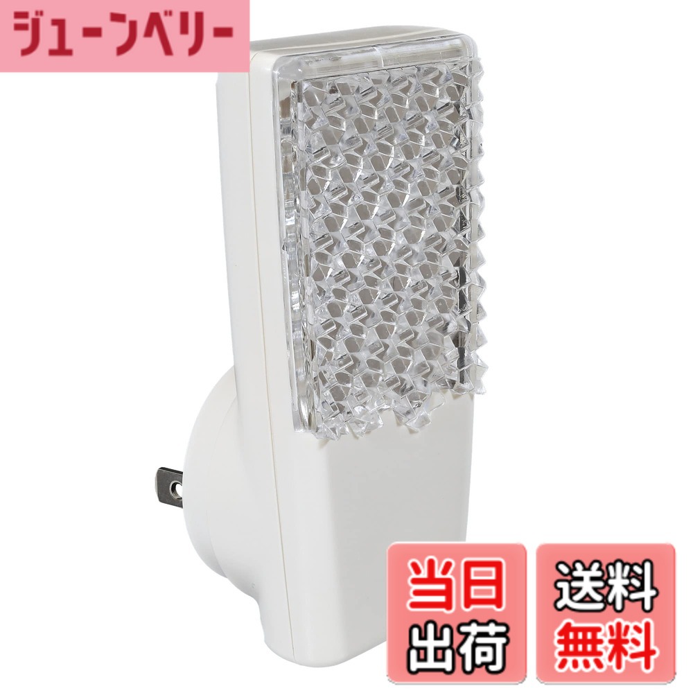 商品情報商品の説明商品紹介 ■定格電圧：AC100V ■定格周波数：50Hz/60Hz ■定格消費電力：0.3W ■光源：アンバー色LED ■全光束：1lm ■点灯開始照度：約5lx ■外形寸法(約)：幅52x高さ104x厚さ34(mm)(...