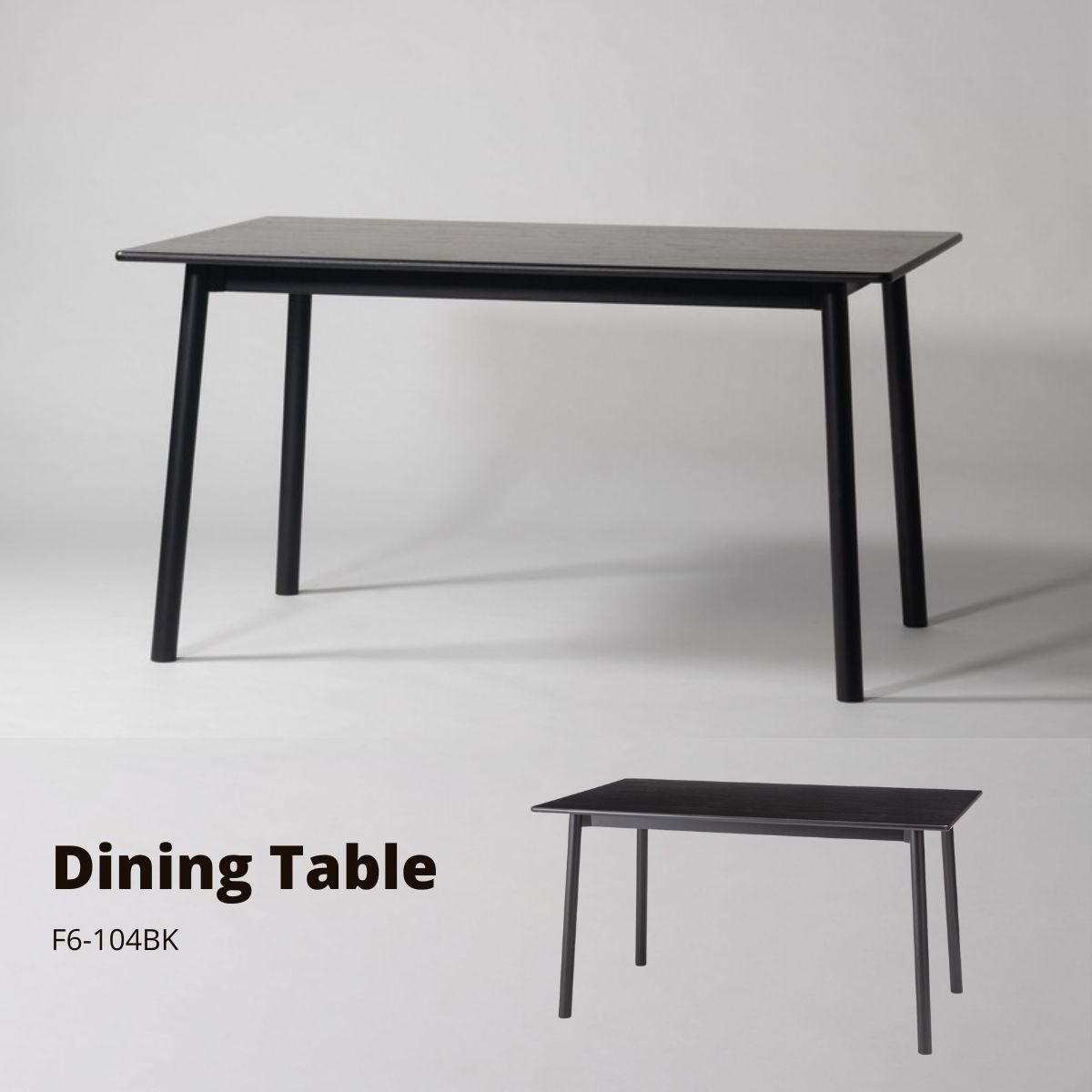 【特長】 全体的に角を無くし、丸みを帯びたフォルムのダイニングテーブル。 幕板を少し内側に設置し脚を外側に出すことで、すっきりとした印象と脚間を広く確保できるデザインです。 少し角度をつけて斜めに設置するよう設計された脚は、垂直脚と比べ、ぐ...