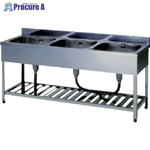 研究用品 厨房用品 -------------------------------------メーカー名（株）東製作所プラス名称 アヅマ商品名アズマ　三槽シンクBG無ホース付　1800×600×800型式HPC31800メーカー希望小売価格...