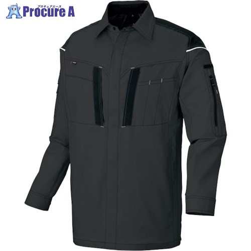 保護具 作業服 -------------------------------------メーカー名アイトス（株）プラス名称 アイトス商品名アイトス　ニュームービンカット　フルハーネス仕様長袖シャツ　チャコールグレー　SS型式AZ68360...