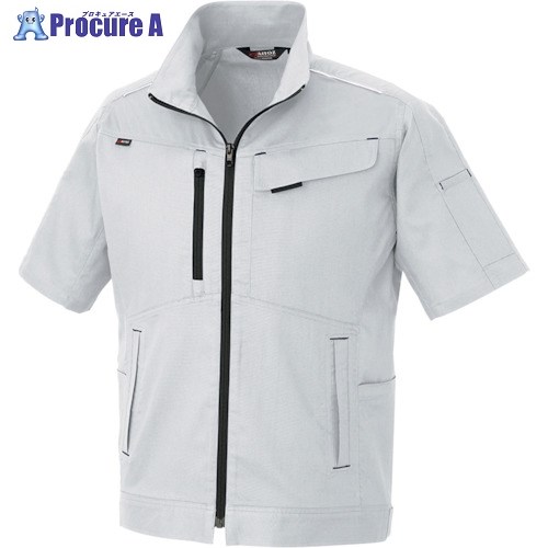 保護具 作業服 -------------------------------------メーカー名アイトス（株）プラス名称 アイトス商品名アイトス　ニュームービンカット　春夏半袖ブルゾン　シルバーグレー　L型式AZ3332003Lメーカー...