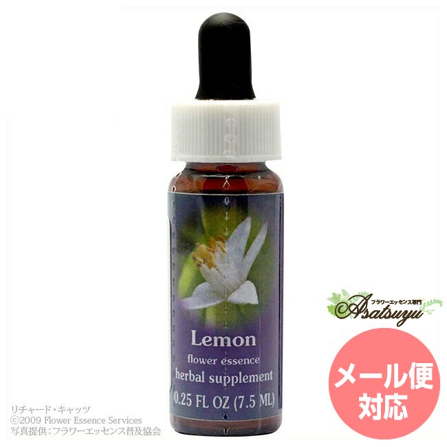 メーカー名 FlowerEssenceServices シリーズ名 FESフラワーエッセンス 商品名 レモン 原材料/品質 水・アルコール成分 内容量 7.5ml 賞味期限 パッケージに記載 製造者 FlowerEssenceService...