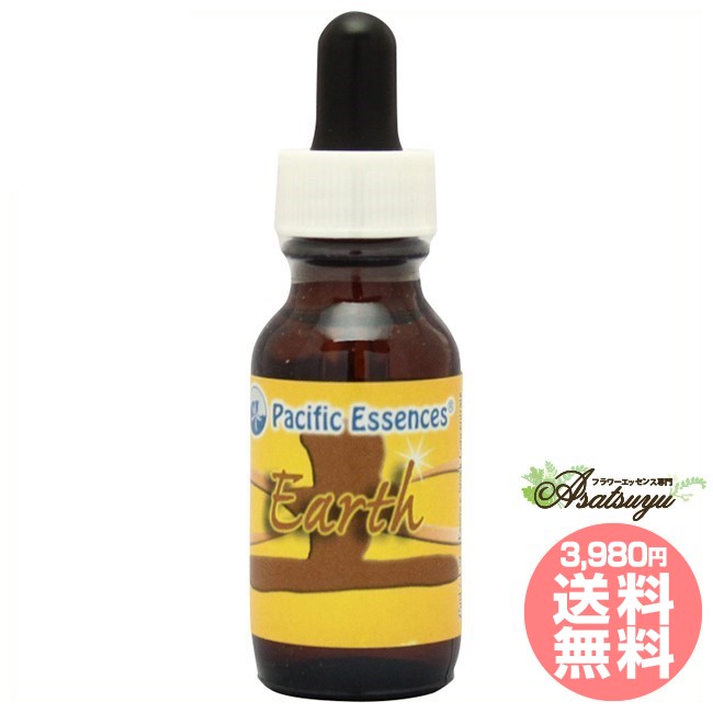 メーカー名 Pacific Essences シリーズ名 パシフィックエッセンス 商品名 土(Earth) 原材料/品質 水・海塩・アルコール類・その他 内容量 25ml 賞味期限 パッケージに記載 製造者 Pacific Essences...