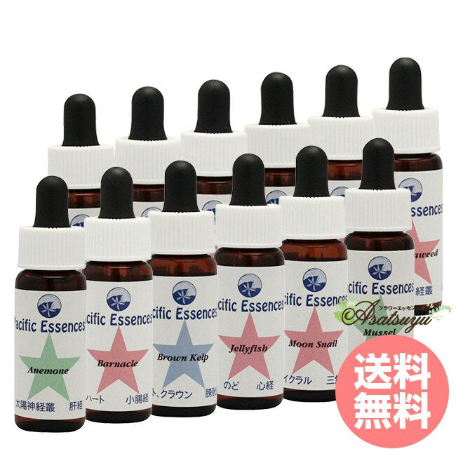 メーカー名 Pacific Essences シリーズ名 パシフィックエッセンス 商品名 シーエッセンス(キット4)全12本セット 原材料/品質 水・海塩・アルコール類・その他 内容量 各7.5ml×12本 賞味期限 パッケージに記載 製造...