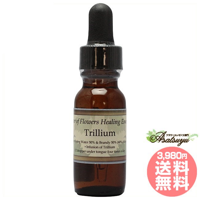 メーカー名 The Power of Flowers Healing Essences シリーズ名 パワーオブフラワーヒーリング 商品名 トリリウム 原材料/品質 水・海塩・アルコール類・その他 内容量 15ml 賞味期限 パッケージに記載...