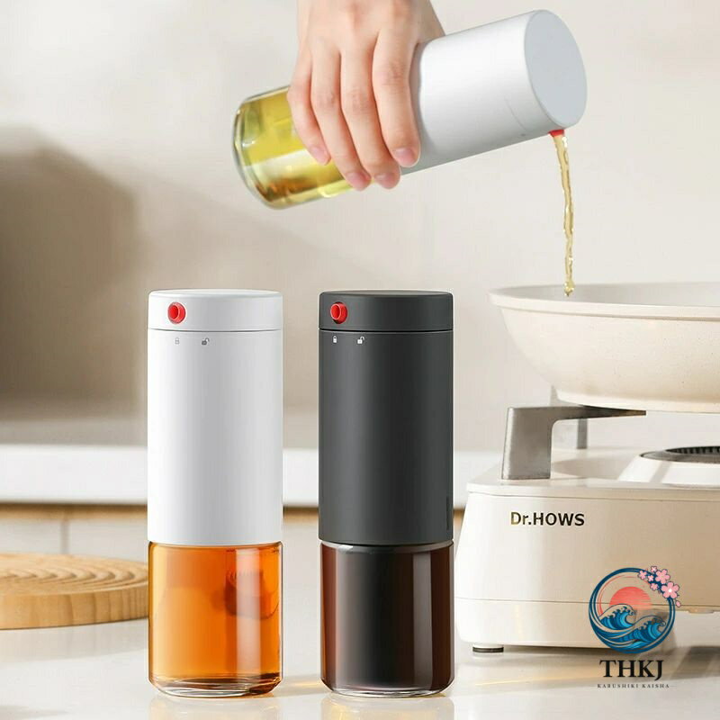 製品説明： キッチンをもっと整理整頓し、効率化しましょう！この家庭用キッチン用調味ボトルは、耐熱性と安全性に優れた高品質のホウケイ酸ガラス製です。料理に欠かせないアイテムです。完全に密閉され、液漏れしない設計により、調味料の鮮度と風味を保ち...