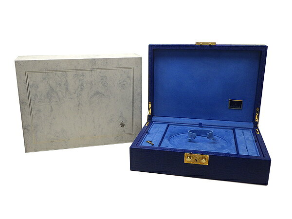 商品情報 ブランド 【ROLEX】ロレックス 商品名 空き箱 程度 中古B品　※下表"程度ランク説明"参照。 内箱サイズ 【実寸】H9×W29.5×D21cm 付属品 キー 仕様・状態 外箱に若干の保管臭、外側に汚れ・破れ、底に凹み・テープ...