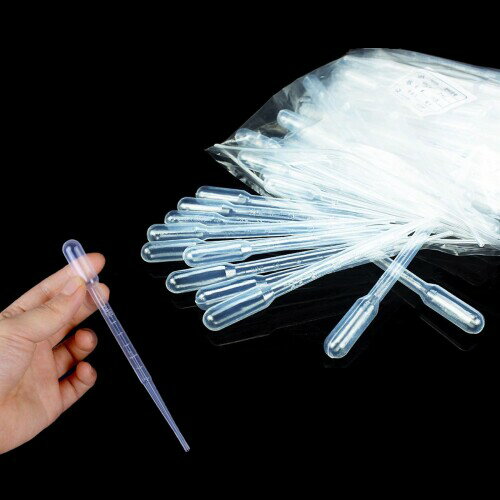 Mirhua 透明スポイト ピペット プラスチック製 目盛り付き 精油小分け用 自由研究用 料理用 香水 詰め替え 化粧品小分け 科学実験 レジン (2ml, 100本セット) サイズ:14.51cm。 容量:2ml。? 素材:高品質なプラ...