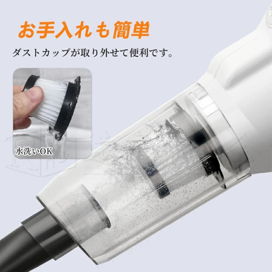 商品情報メーカー名wecoa製品寸法（cm）本体のみ：幅約7.8×奥行約14.1×高さ約53.7パイプ・ヘッド含む：幅約23.6×奥行約16.7×高さ約105製品質量本体のみ：約0.4kgパイプ・ヘッド含む：約0.7kg商品説明吸込仕事率約...
