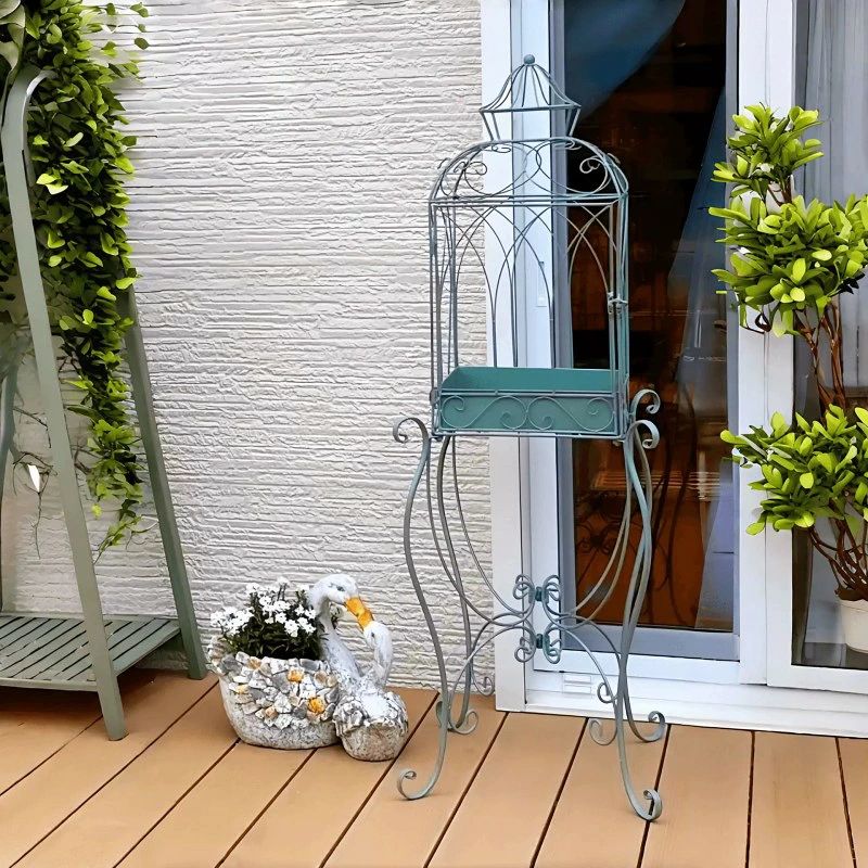 商品情報 メイン素材：スチール サイズ：幅43×奥行き43×高さ121cm ケージ内寸：幅31×奥行き31×深さ61cm 色：画像の色を参照し 商品説明 アイアン製メッキ加工して、錆びにくくて色が剥げません、それに、とても丈夫です、長期間使...