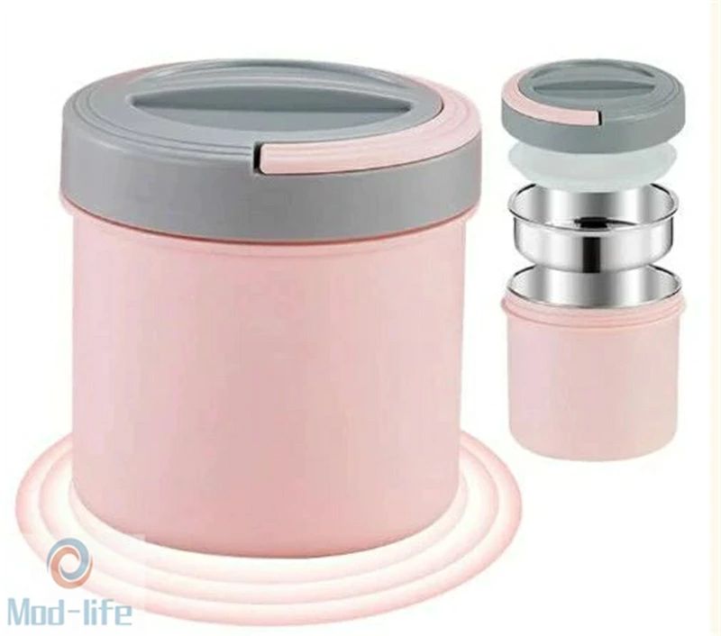 携帯便利軽量』:本製品は700ml~1200ml大容量ですが、重量は0.5~0.7KG(約)です。携帯便利。弁当でも温かいものを食べたいという方や男性や食べ盛りの子供や「がっつり食べたい派」も勧めです、通学、通勤、屋外作業者に適用です 『素...