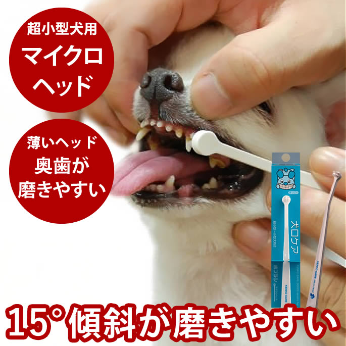 　■　配送目安　　　　　■　会社概要　　　　　■　お支払いと送料について 　　　　　 犬口ケア　歯ブラシ　マイクロサイズ 愛犬がいつまでも自分の歯でおいしくご飯が食べられるように…毎日の歯磨きにお勧めの歯ブラシです♪ ブラシ部は、柄に対して...