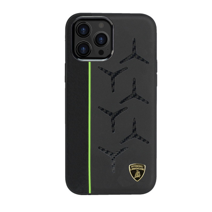 【商品説明】 ランボルギーニ公式ライセンス 本革+カーボン 背面ケースiPhone13ProMax用は、端末を傷や汚れから守りながら、日常使いしやすいスマートフォンケースです。 ランボルギーニらしい雰囲気を楽しめるデザインです。 対応機種i...