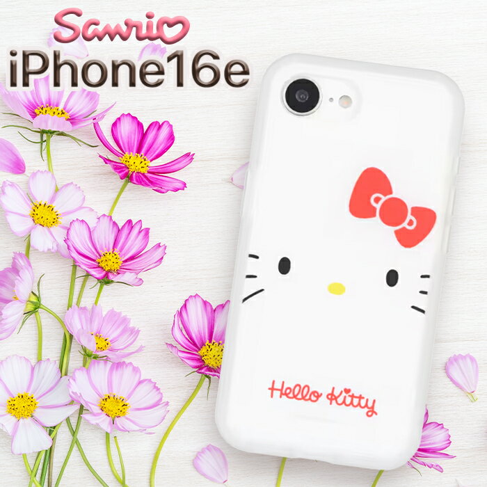 【商品説明】 【ハローキティと毎日一緒♪ iPhone16e対応 耐衝撃ケース】 大人気キャラクター「ハローキティ」が描かれた、iPhone16e対応の耐衝撃ハイブリッドケースが登場！ 可愛さと実用性を両立した、毎日使いたくなるスマホケース...
