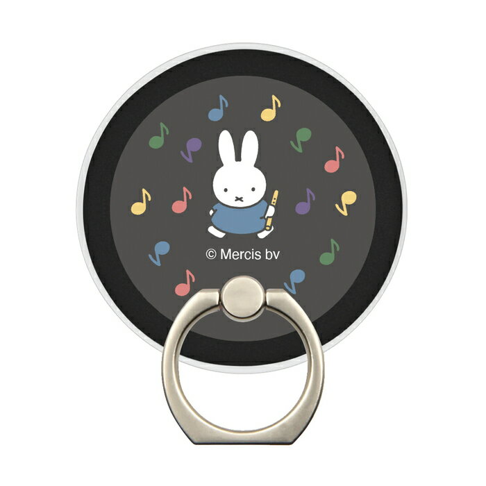 【商品説明】 Illustrations Dick Bruna (C) copyright Mercis bv，1953-2025 www.miffy.com マグネット仕様で取り外しが簡単。 リングの角度を調整可能なので、縦でも横でも操作...