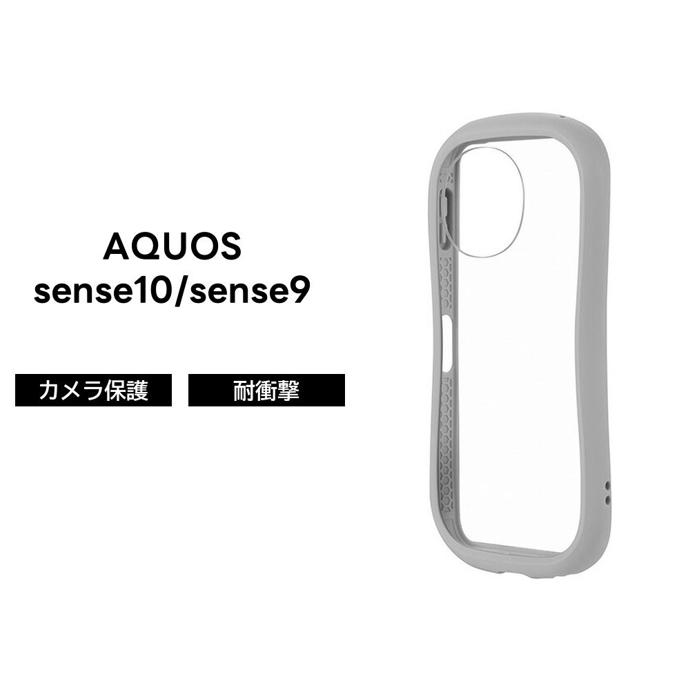 【商品説明】 背面は高い透明感を活かしたクリア仕様、側面には落ち着いたグレーカラーを採用したミニマルなデザインケース。 主張を抑えたシンプルな配色で、端末本来のカラーや質感を引き立てます。 ややマットなフレームが全体を引き締め、日常使いから...